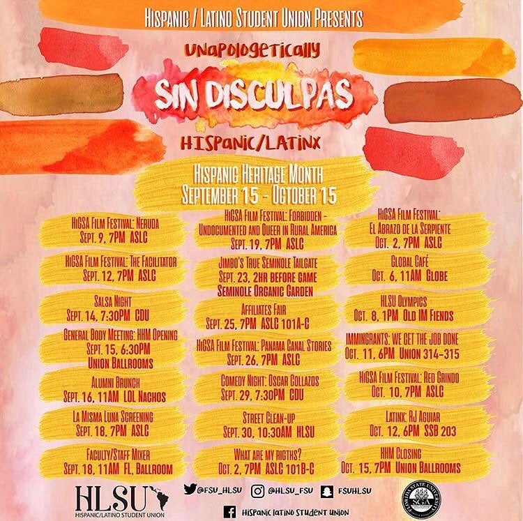 Hispanic Heritage Month | Office of Student Agencies and Institutes